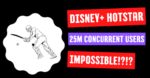 Hotstar Scaling - by Neo Kim - The System Design Newsletter