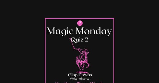 Olop Downs Substack | Substack