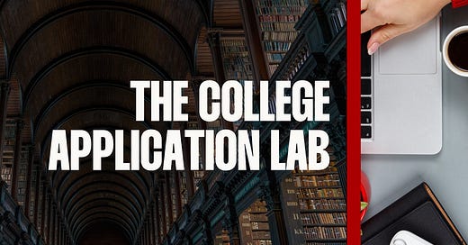 Admissions Angle | Noelle Compton | Substack