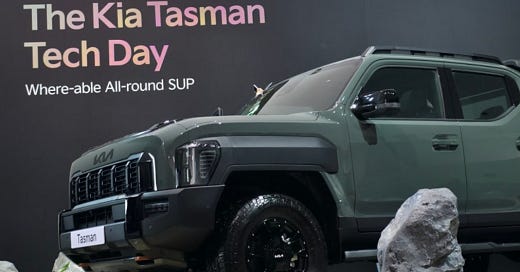 Kia Tasman Club Newsletter | Substack