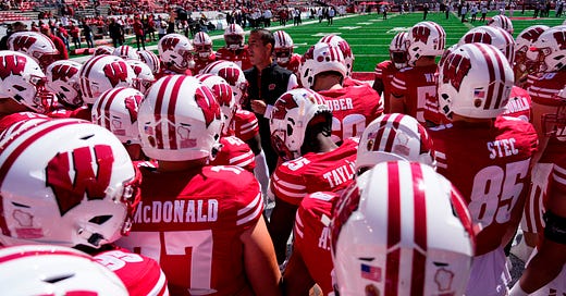 Wisconsin football offensive two-deep projection for spring practice