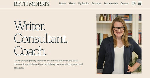 Author's Note | Beth Morris | Substack
