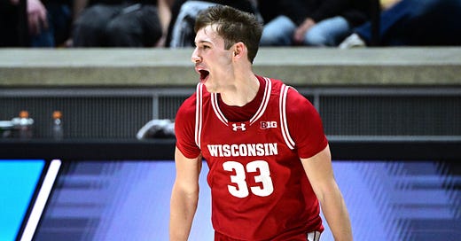 How Wisconsin basketball walk-on Jack Janicki forced his way into the ...