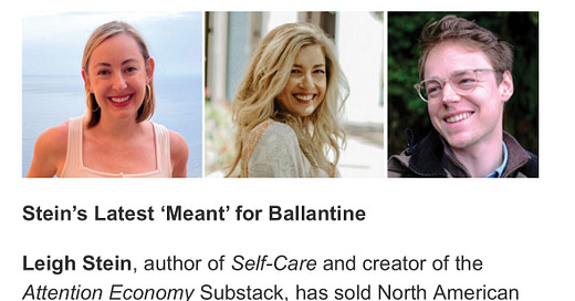 Attention Economy | Leigh Stein | Substack