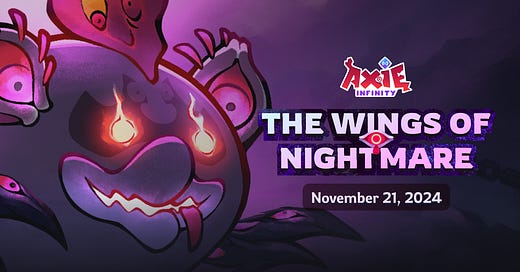 The Wings of Nightmare Is Coming - by Axie Infinity