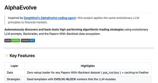 Introducing pwb-alphaevolve: An Open-Source AI for Evolving Trading Strategies