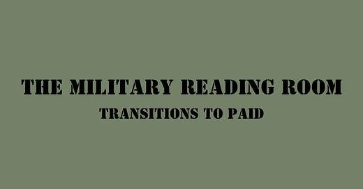 The Military Reading Room - History, Strategy, and Insight | David Gran ...
