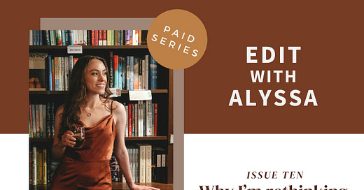 Chapter Break | Alyssa Matesic | Substack