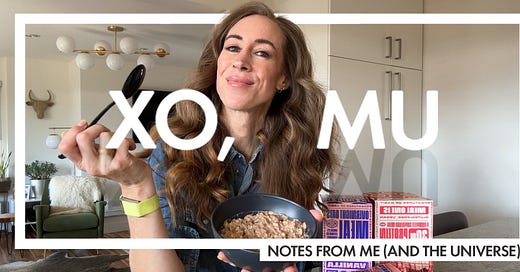 XO, MU by Melissa Urban | Substack