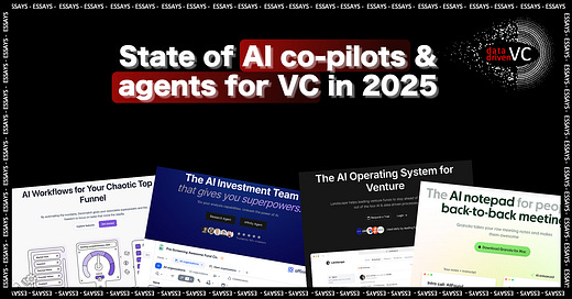 Data-Driven VC | Andre Retterath | Substack