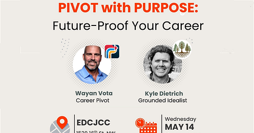 Career Pivot | Wayan Vota | Substack