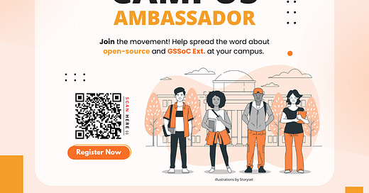 Registrations Open for Campus Ambassadors! 🚀