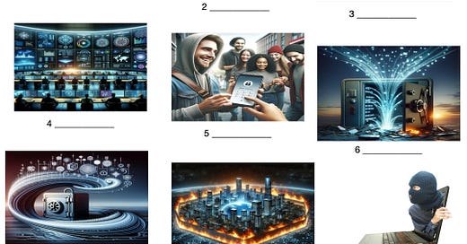 Cybersecurity language exercises - by Peter Snashall