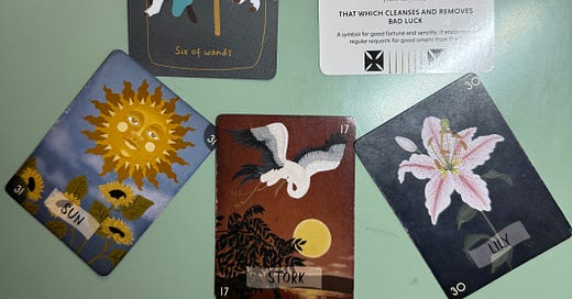 In the Company of Cards | Erika Robinson | Substack