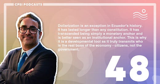 Why Dollarization Works in Ecuador - by Rasheed Griffith
