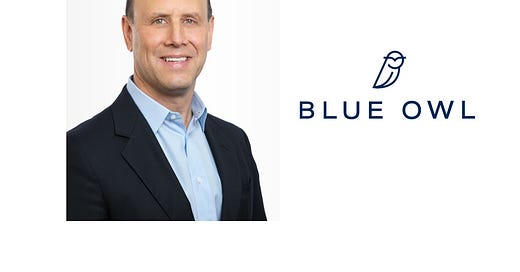 📝 The AGM Q&A with Blue Owl Co-CEO Marc Lipschultz