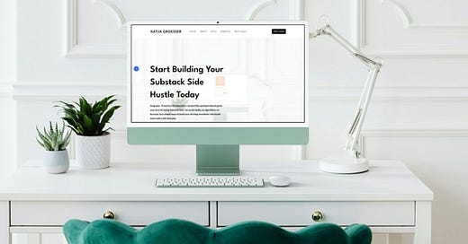 The Substack Hustle | Katja Groesser | Substack