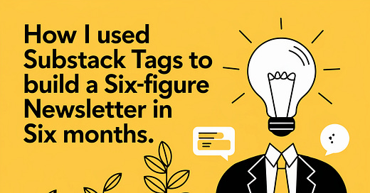 Can the Right Substack Tags Really Grow Your Audience 10x?