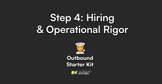 Outbound Kitchen | Elric Legloire - Outbound Chef | Substack