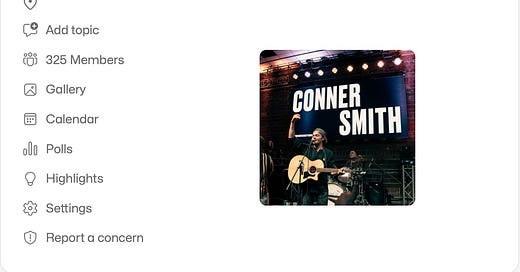 Conner Smith / The Storyteller's Club | Substack