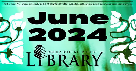 Coeur d'Alene Public Library Programs and Service | Substack