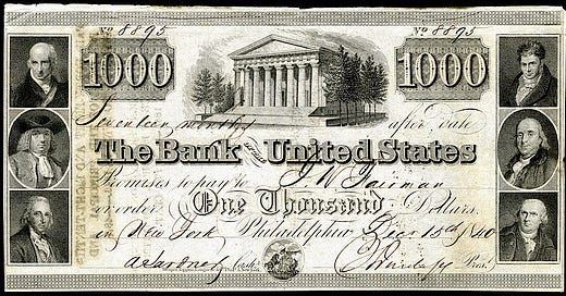 Second Bank of the United States - The Economic Historian