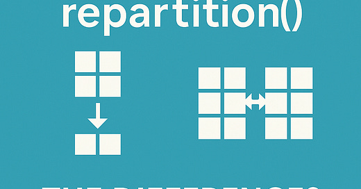 coalesce() vs repartition() in Spark: What’s the Difference?