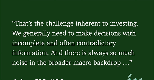 Ask a CIO, from Ivy Invest | Wendy Li | Substack