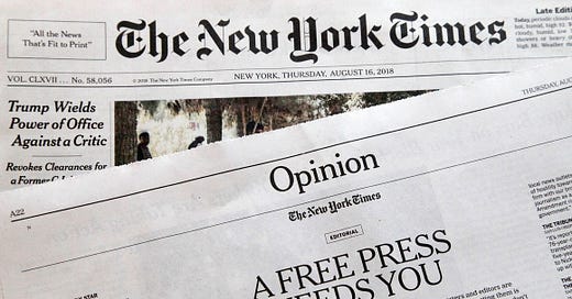 A Definitive Ranking of New York Times Columnists from BEST to WORST Takes