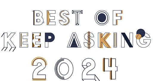 Keep Asking | Kyle Aldous | Substack