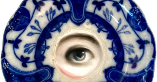 "Why Do You Paint Eyes on Plates?" - by Susannah Carson