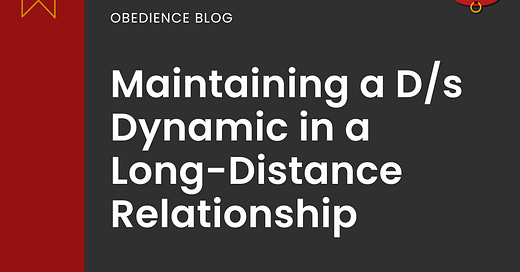 Obedience’s Substack | Obedience App | Substack