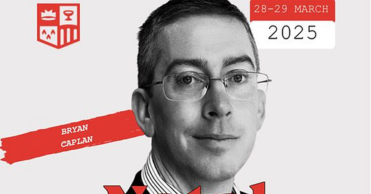 What's Happening at Natal-Con 2025 - by Bryan Caplan