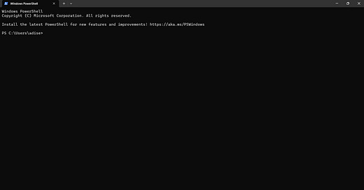 A Beginners Guide on the Use of Git through Windows PowerShell
