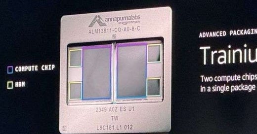 The Accelerator War – AWS Tranium, Google TPU, Habana Gaudi