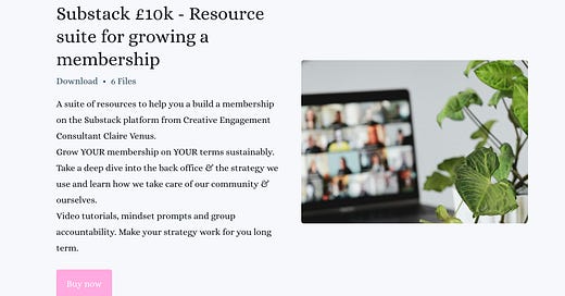 Sparkle on Substack | Claire Venus | Substack