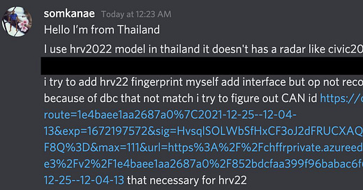comma.ai openpilot / dragonpilot 技術討論分享 | Rick Lan | Substack