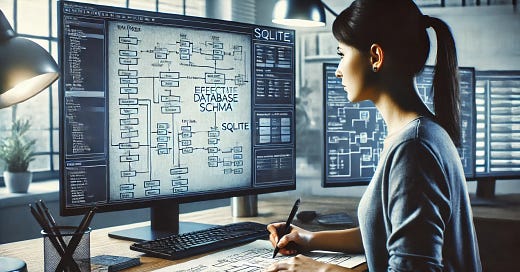 Effective Schema Design for SQLite: Key Principles