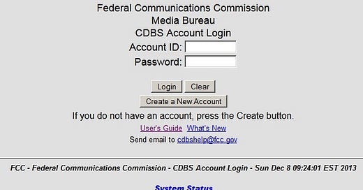 FCC to retire CDBS. REC preserves much of its history. Establishes new "Public Access" search tool.