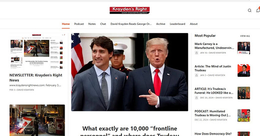 Krayden's Right with David Krayden | Substack