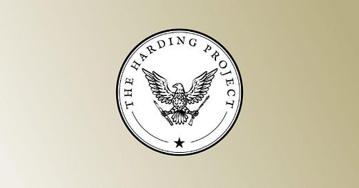 The Harding Project: A Re-Introduction