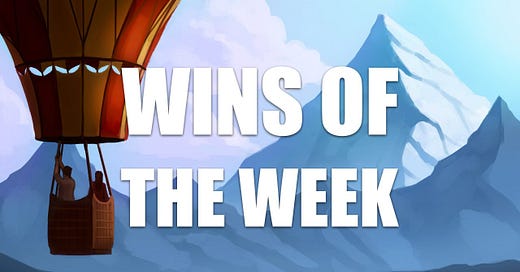 Wins of the Week Ep53 with Ted Kuntz - by Dr M Trozzi