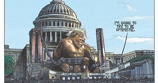 THE deEP STATE : The political artwork of Michael de Adder | Substack