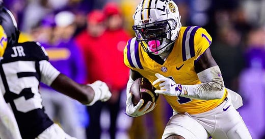 There is a Future Where LSU's Aaron Anderson Leads CFB in Receiving in 2025