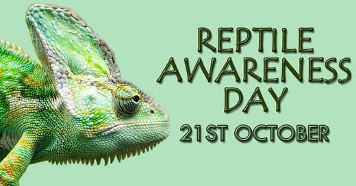 National Reptile Awareness Day - CuriosaDay
