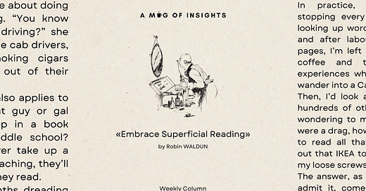 A Mug of Insights | Robin Waldun | Substack
