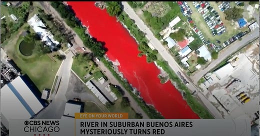 Could the Ongoing Blood-Red Water Phenomena Be God's Merciful Warning ...