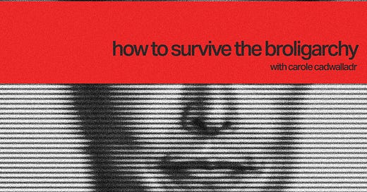 How to Survive the Broligarchy
