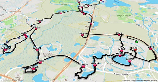 The 2025 Walt Disney World Marathon Course Guide