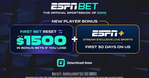 The Closing Line | Dustin Gouker | Substack